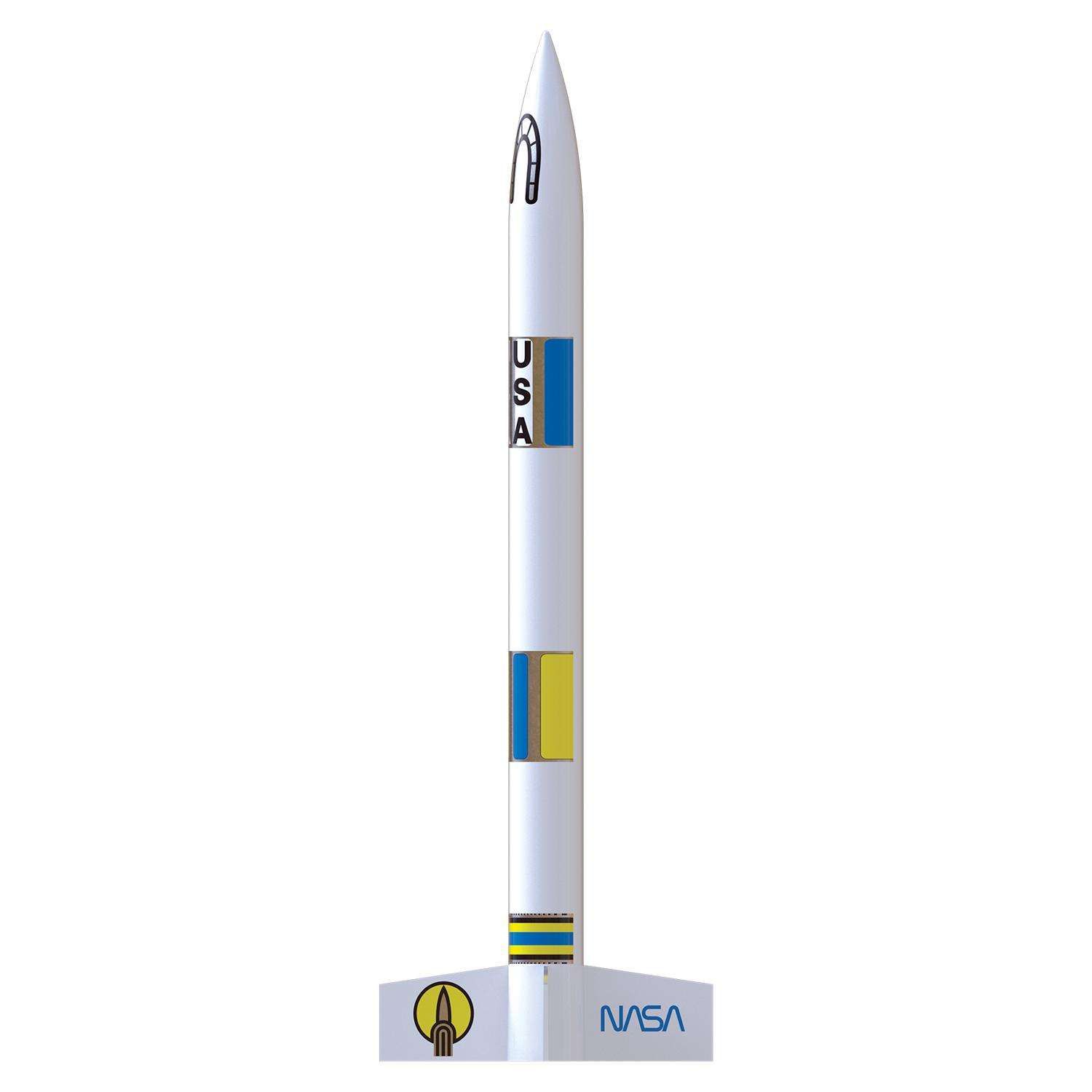 Estes Industries Generic E2X Model Rocket White - Ace Hardware