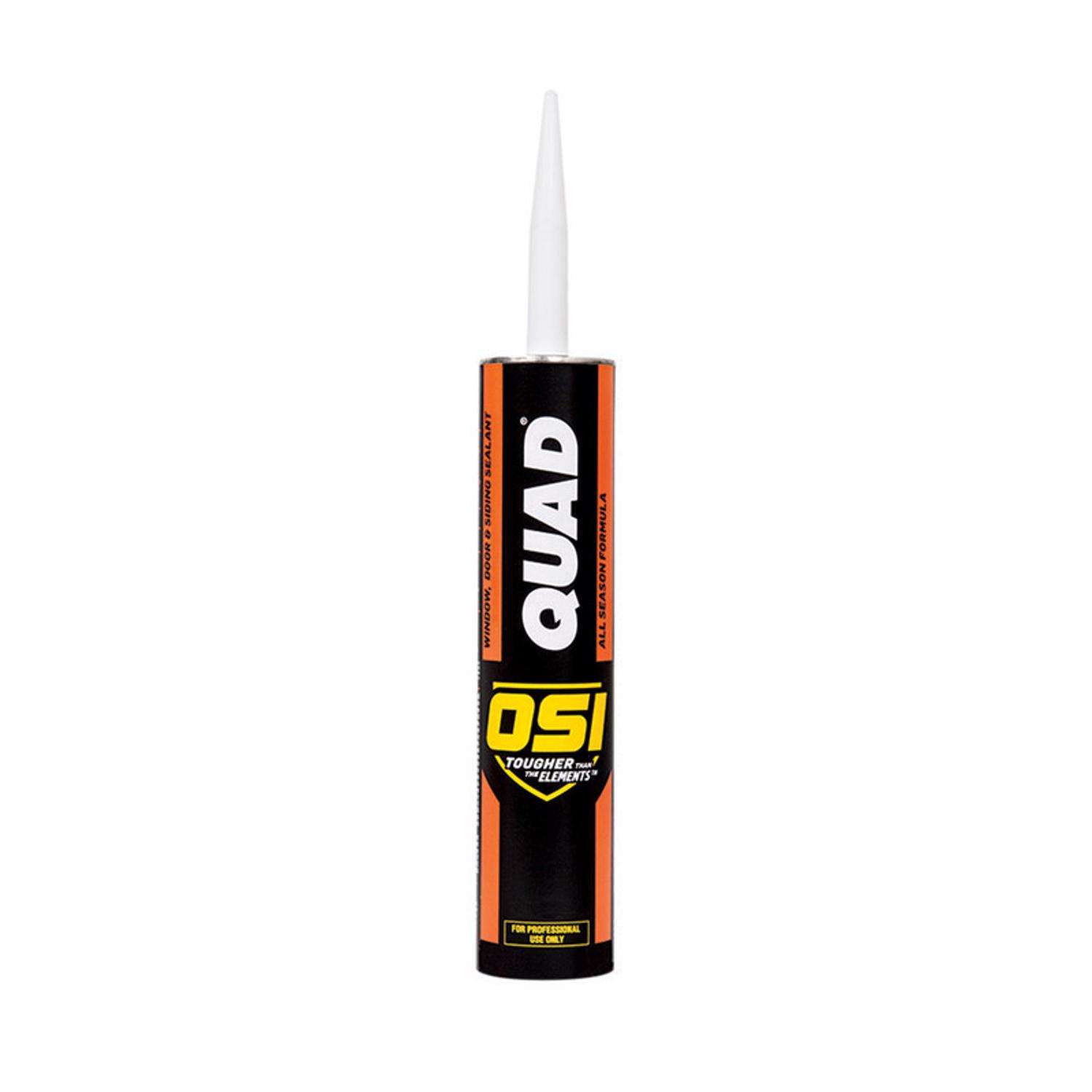 OSI Quad Bronze Elastomeric Polymers Door/Siding/ Window Sealant 10 oz ...