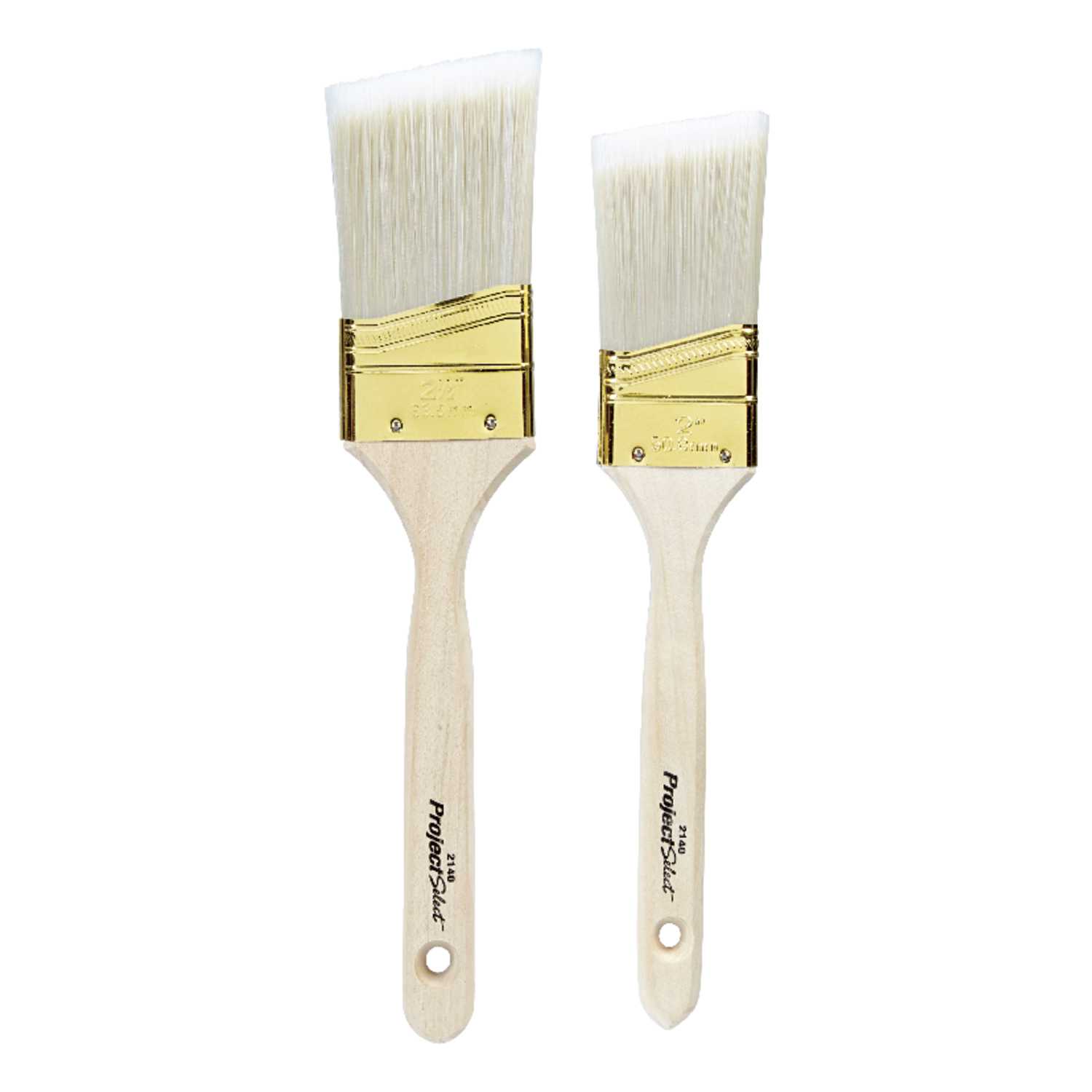 Linzer Project Select 2 and 2-1/2 in. W Angle Paint Brush Set - Ace ...