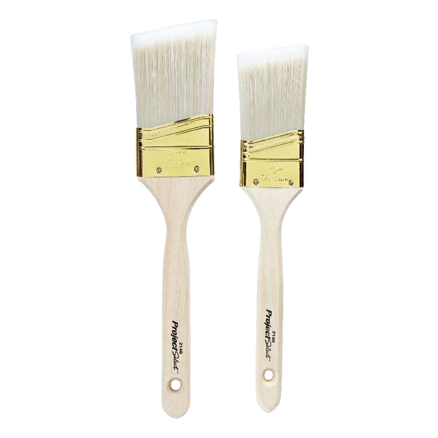 Linzer Project Select 2 and 2-1/2 in. W Angle Paint Brush Set - Ace ...