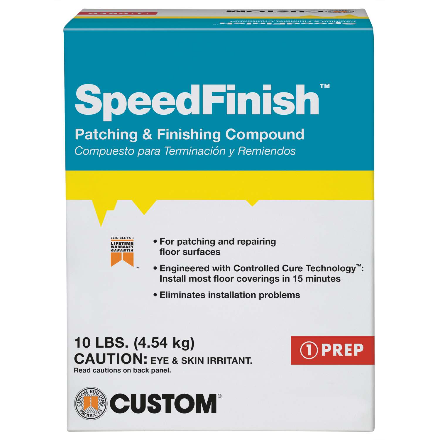 Custom Building Products SpeedFinish Gray Patching & Finishing Compound 10 lb - Ace Hardware