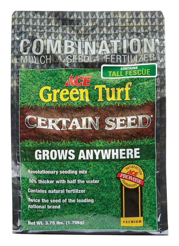 Ace Tall Fescue Seed, Mulch & Fertilizer 3.75 lb. - Ace Hardware
