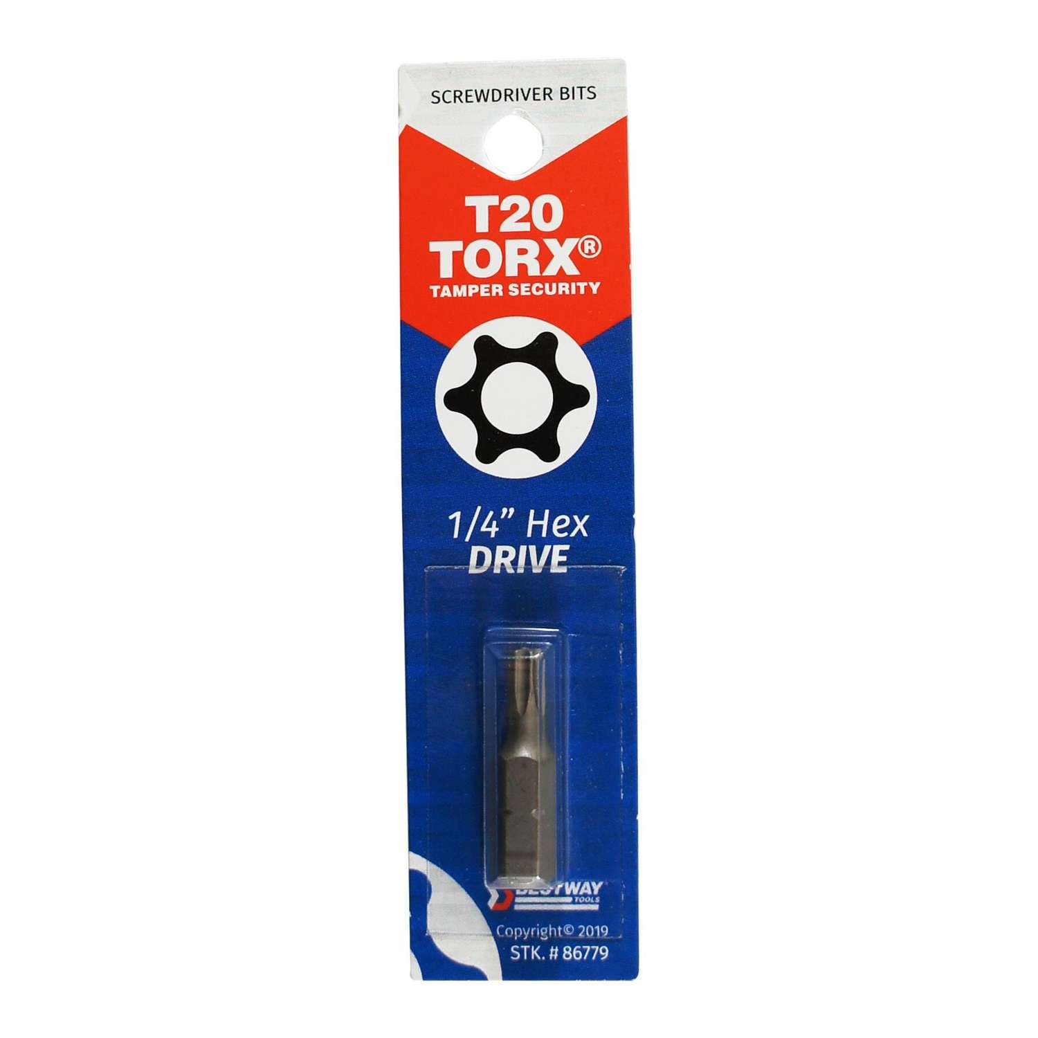 Best Way Tools Torx T20 X 1 in. L Screwdriver Bit Carbon Steel 1 pc ...