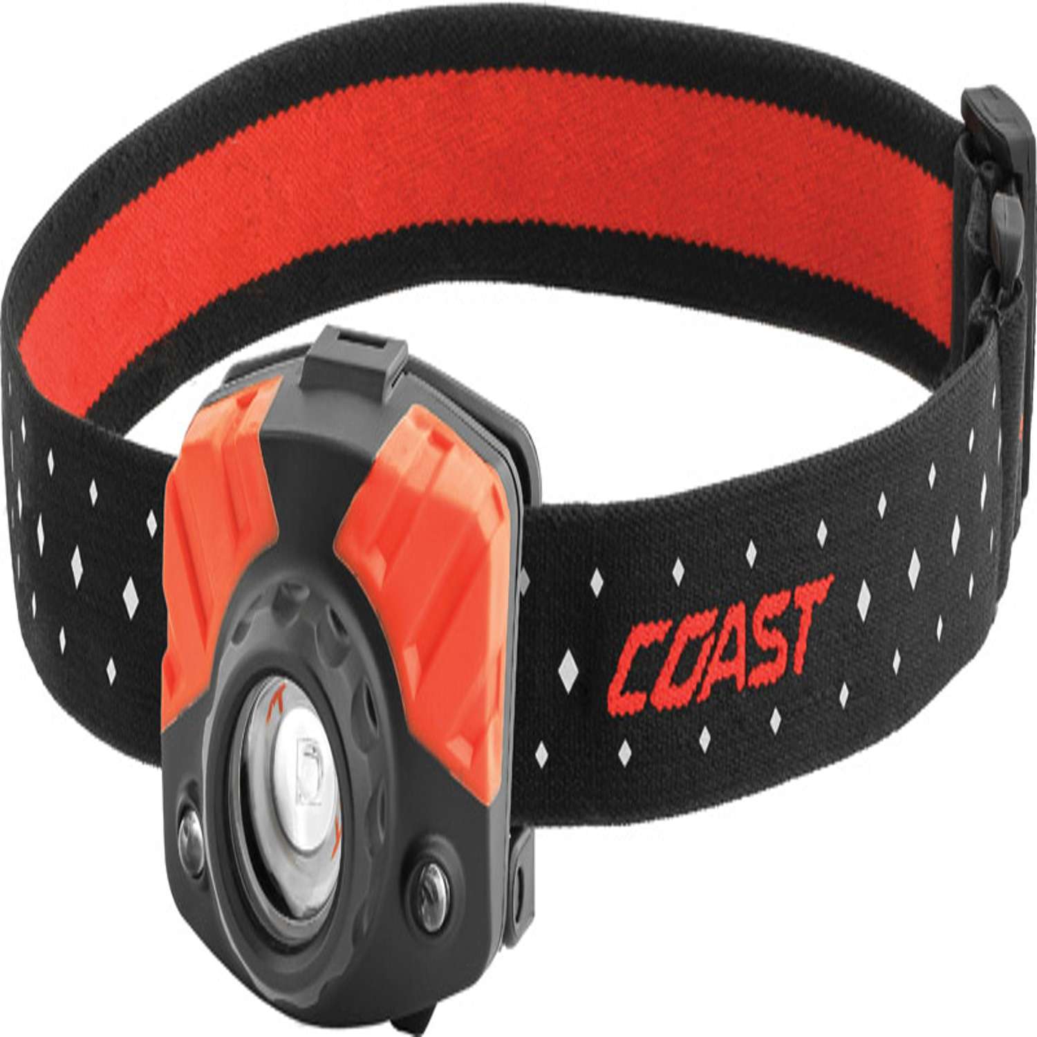 Coast 400 lm Black/Red LED Head Lamp AAA Battery - Ace Hardware