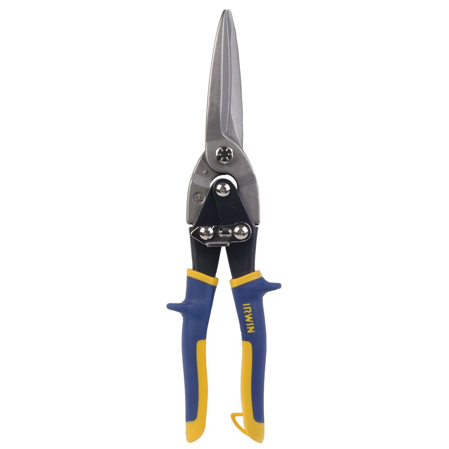 Irwin 11-3/4 in. Steel Straight and Curves Multi-Purpose Snips 24 Ga. 1 ...