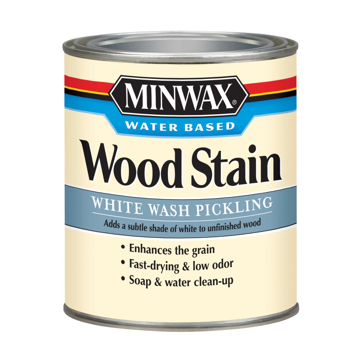Minwax Transparent White Wash Pickling Water-Based Acrylic Wood Stain 1 ...