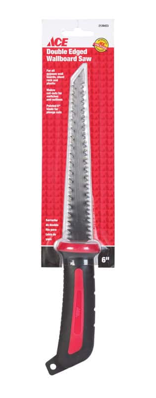 Ace 6 in. Steel Double Edge Wallboard Saw - Ace Hardware