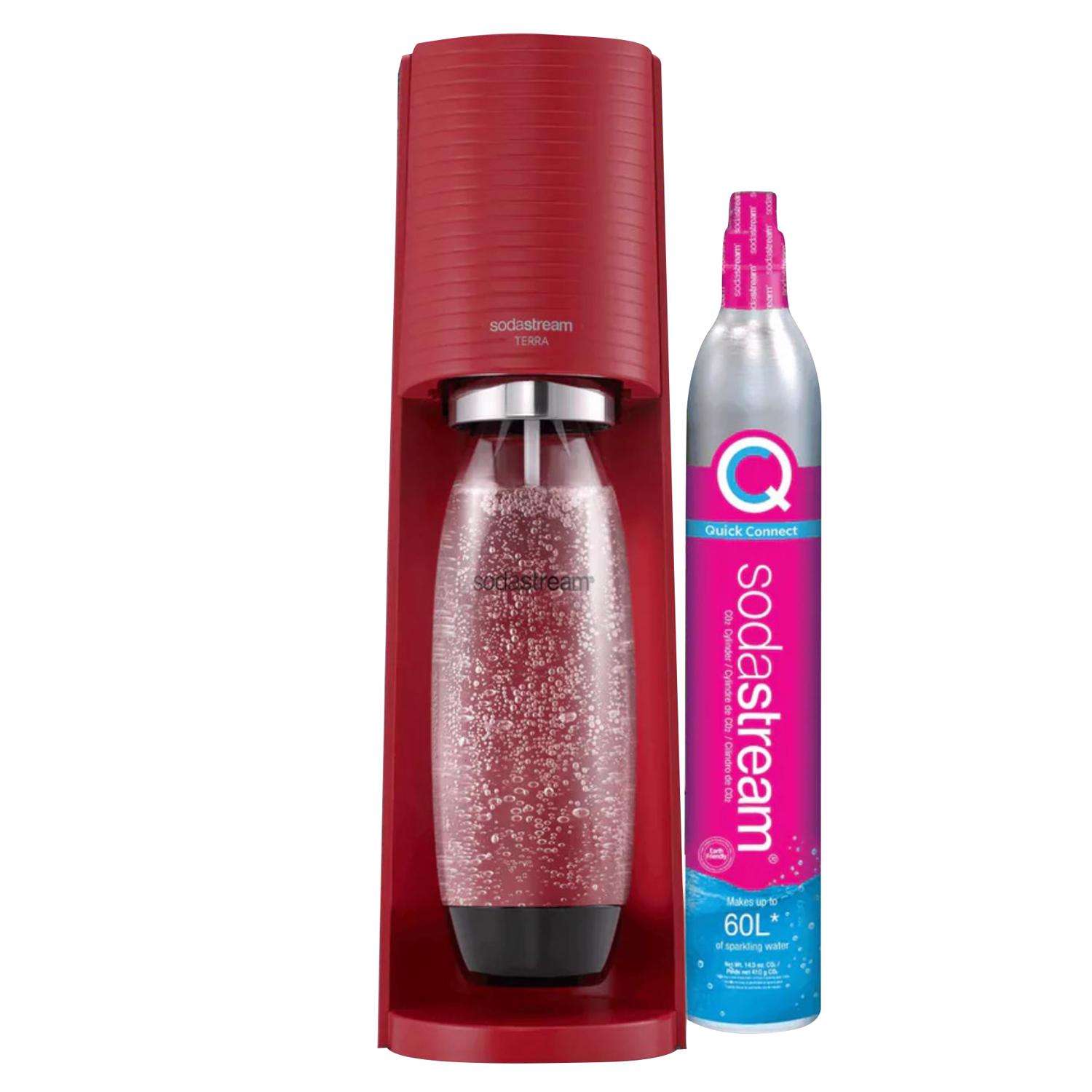 SodaStream Terra Red 1 L Soda Maker 1 pk - Ace Hardware