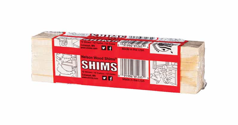 Nelson Wood Shims 1.4 in. W Wood Shim 12 pk - Ace Hardware