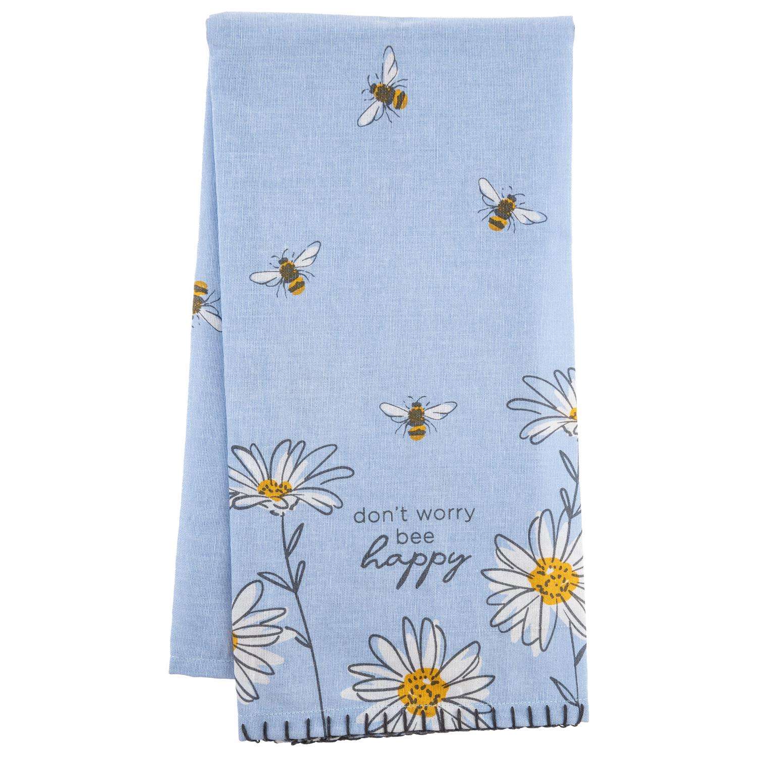 Karma Fiona Multicolored Cotton Bee Tea Towel 1 pk Mfr# KA207465 - Ace ...