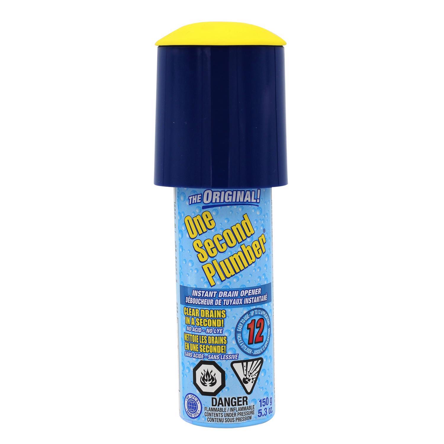 One Second Plumber Compressed Gas Drain Clog Remover 5.3 oz - Ace Hardware
