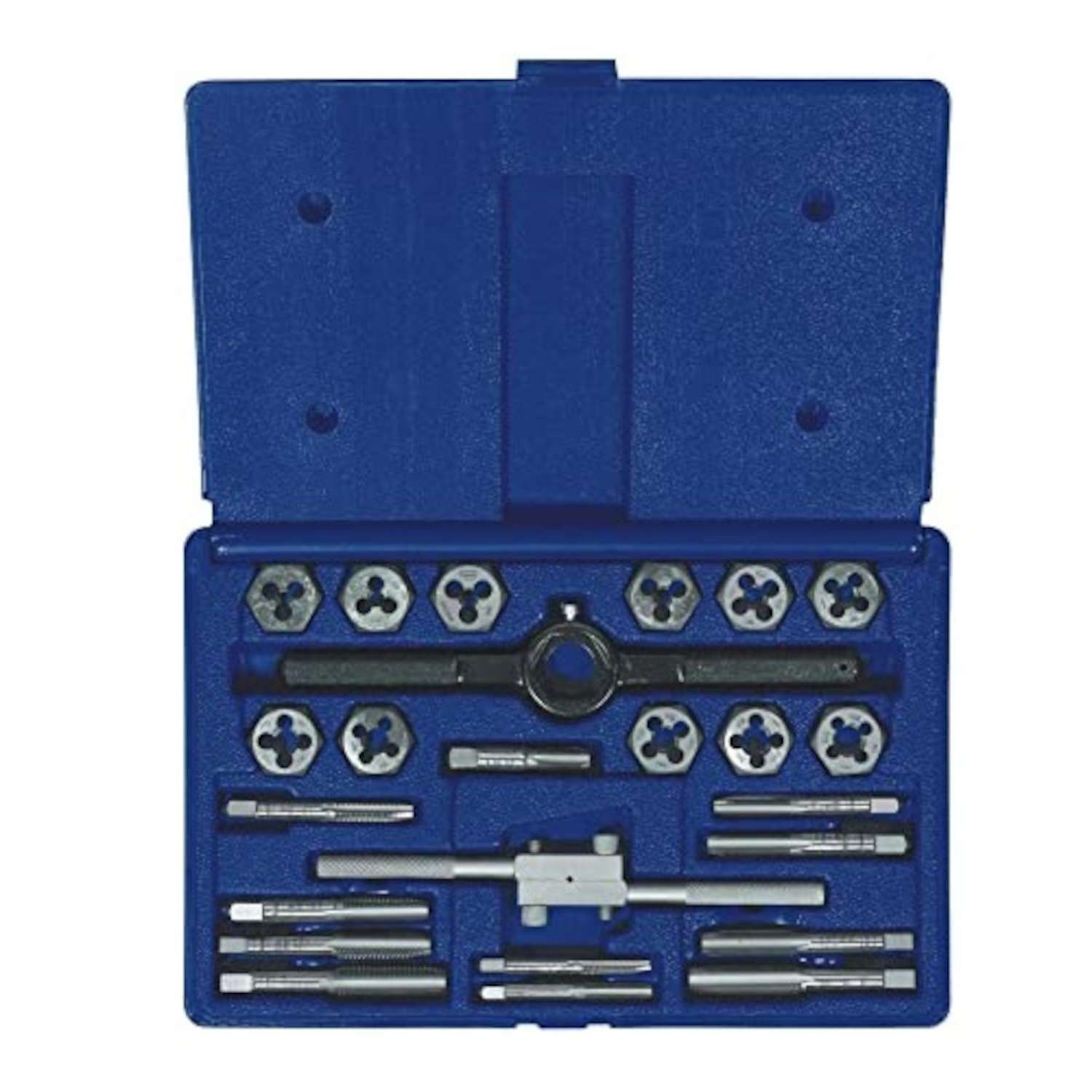 Irwin Hanson High Carbon Steel SAE Tap and Die Set 24 pc - Ace Hardware