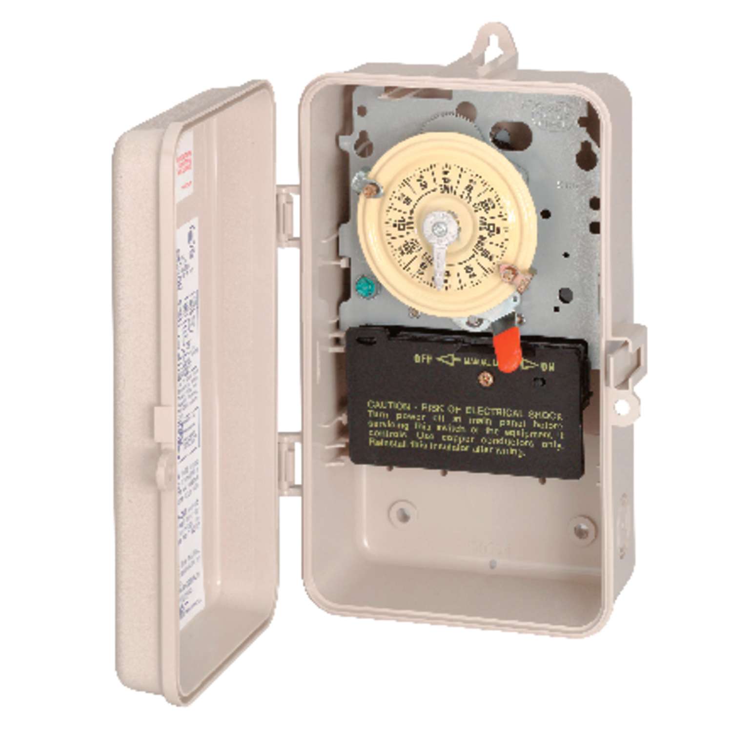 Intermatic Indoor and Outdoor Mechanical Timer Switch 277 V Cream Mfr ...