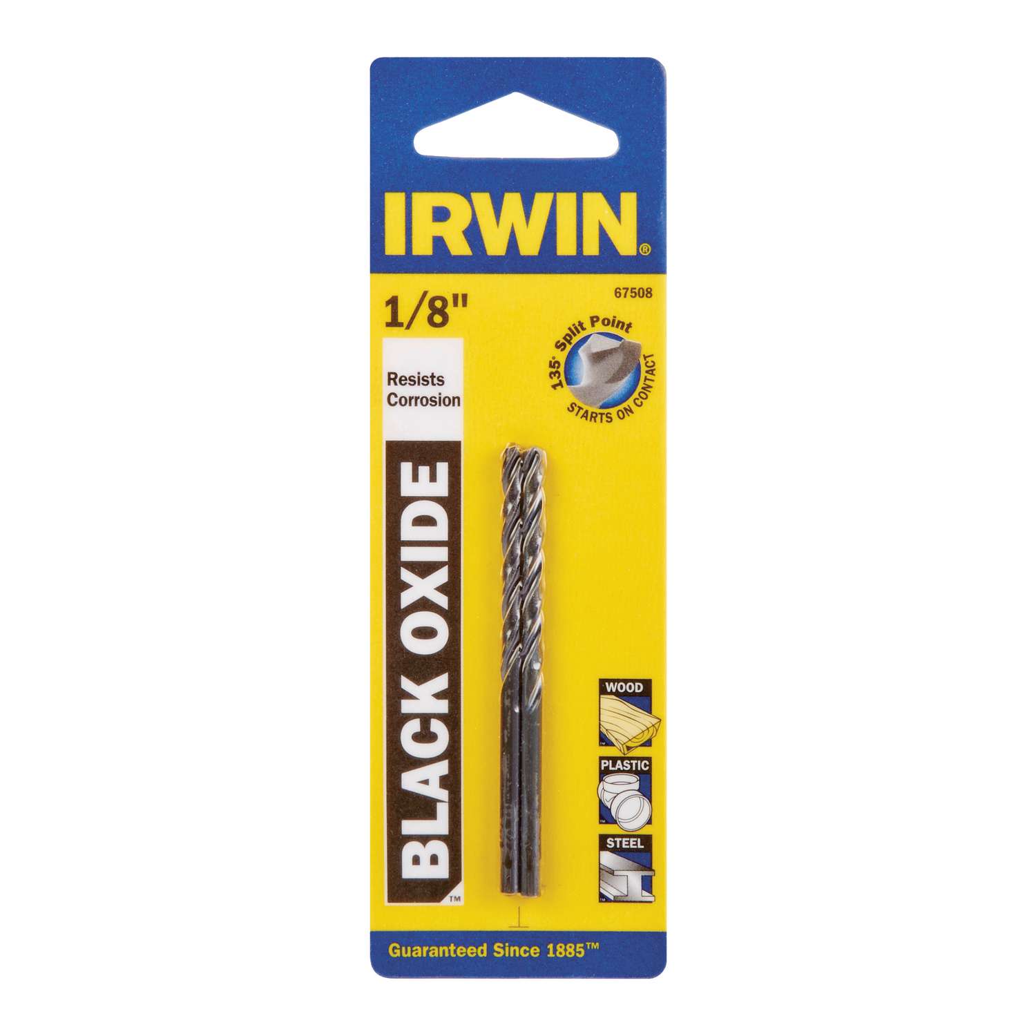 Irwin 1/8 in. X 2-3/4 in. L High Speed Steel Drill Bit Set 2 pc - Ace ...