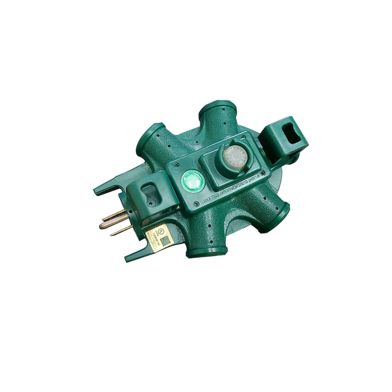 Ace Grounded 5 outlets Adapter 1 pk - Ace Hardware