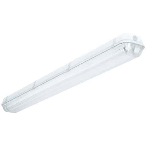 Lithonia Lighting 48 in. L White Fluorescent T8 Light Fixture - Ace ...