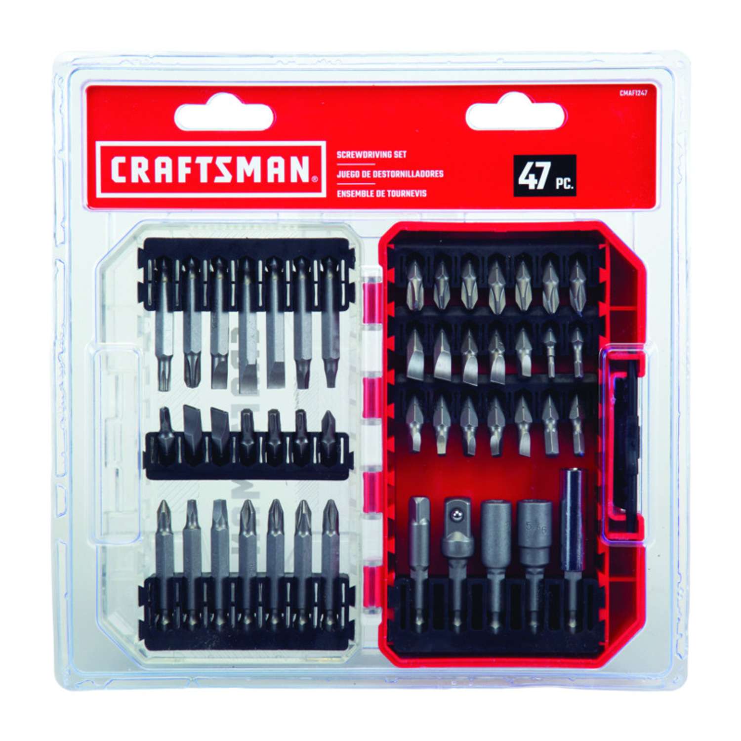 Craftsman Driver Bit Set Steel 47 pc - Ace Hardware