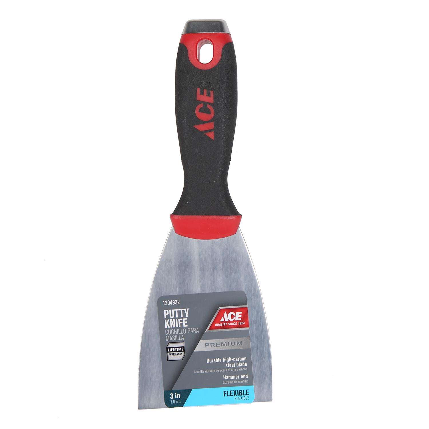 Ace 3 in. W Carbon Steel Flexible Wall Scraper - Ace Hardware
