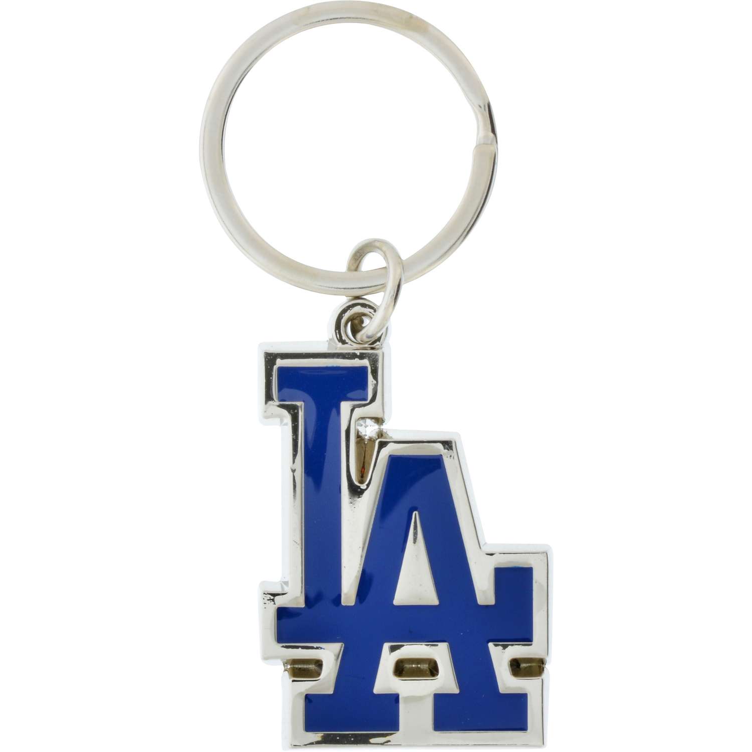 Hillman LA Dodgers Metal Multicolored Key Chain - Ace Hardware