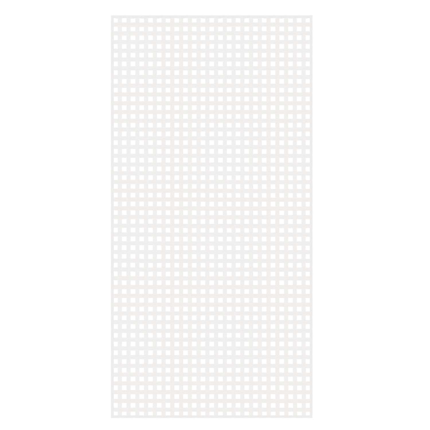Barrette Outdoor Living 4 ft. W X 8 ft. L White Vinyl Privacy Lattice ...