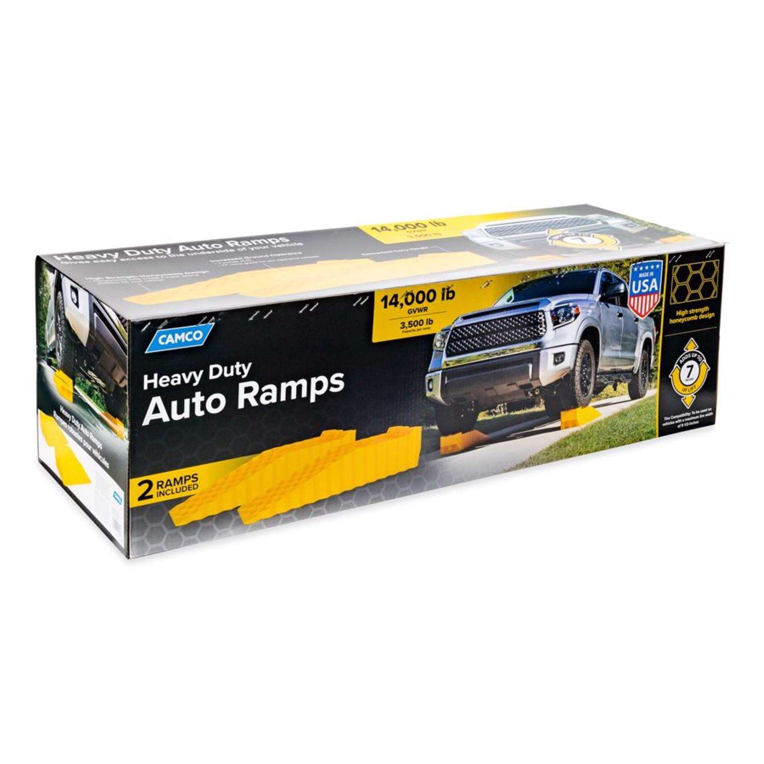 Camco Yellow Automotive Tire Ramps 2 pk - Ace Hardware