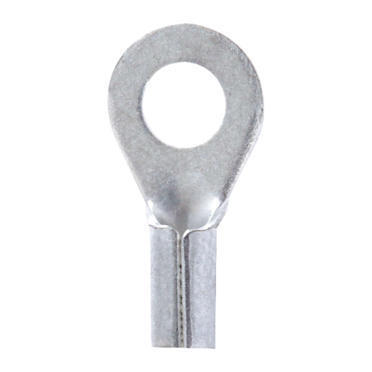 Jandorf 22-18 Ga. Uninsulated Wire Terminal Ring Silver 5 pk - Ace Hardware