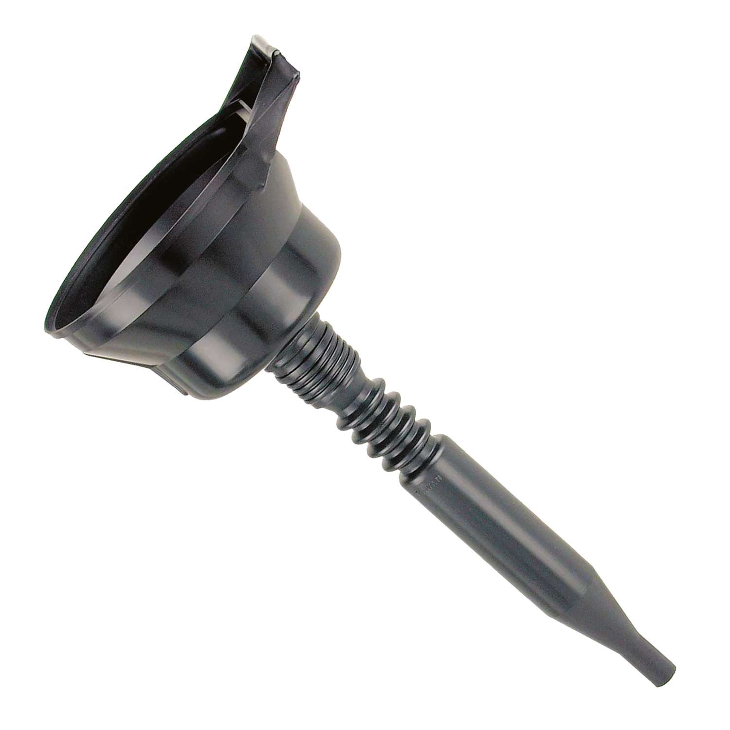 Lubrimatic Black 15 in. H Plastic 1 qt Funnel - Ace Hardware