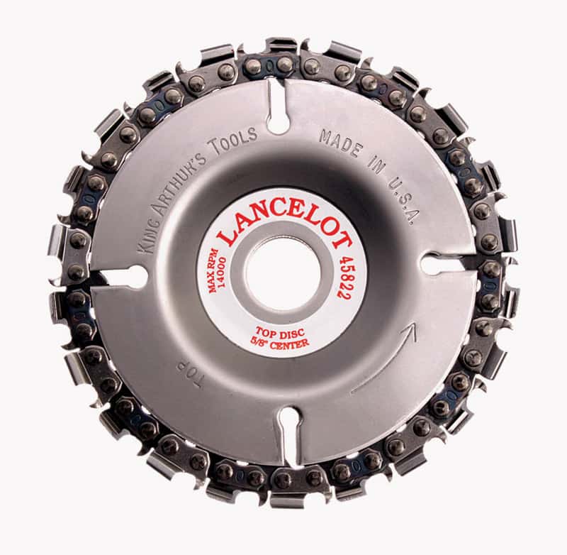 King Arthur's Tools 4 in. D X 5/8 in. Steel Chain Saw Type Cutting ...