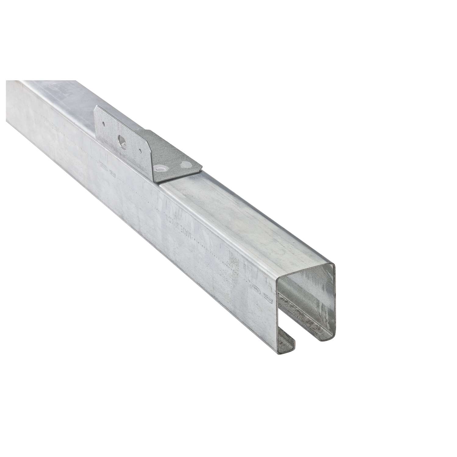 National Hardware Galvanized Silver Steel Face Mount Box Rail 1 pk ...