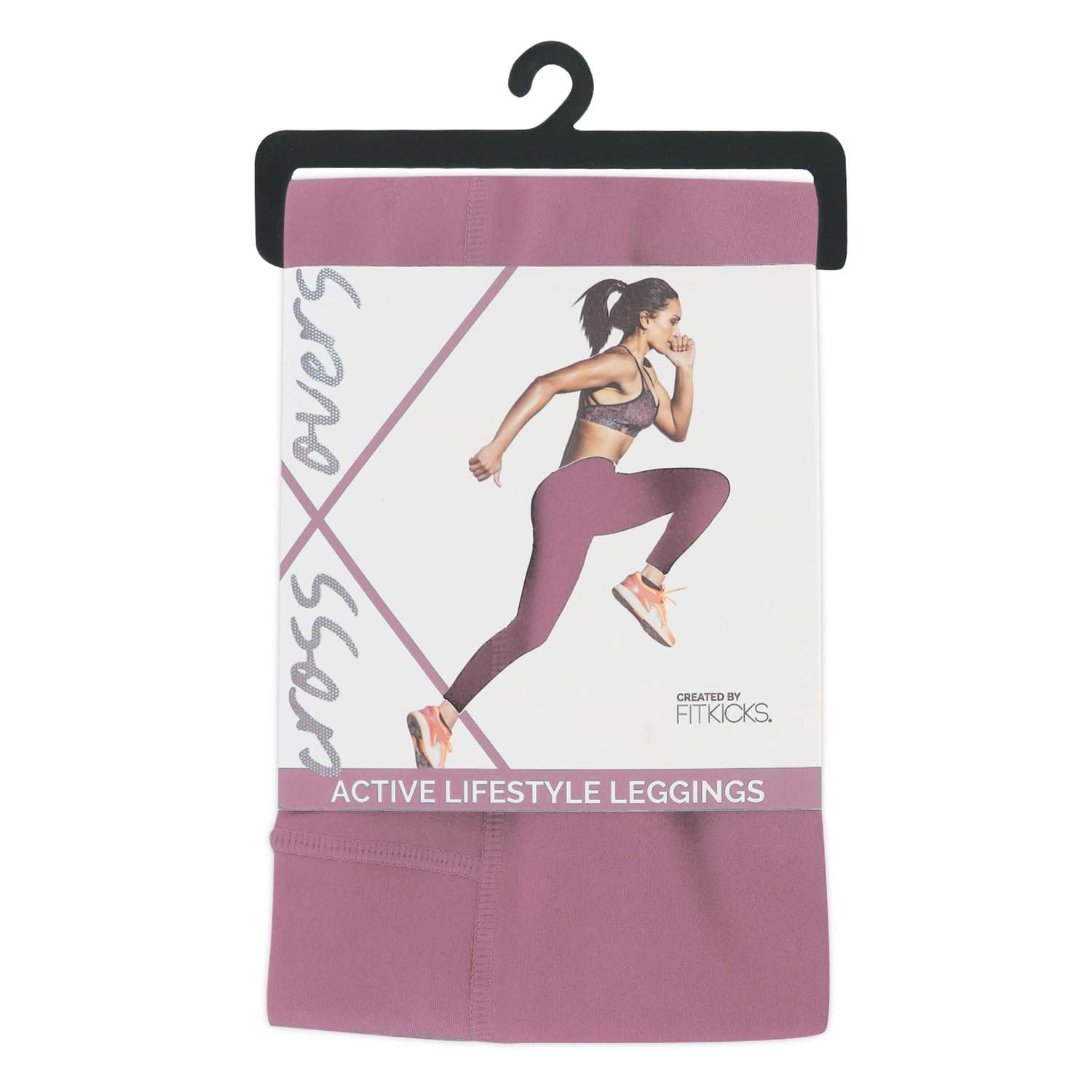 FitKicks Crossover Women's Leggings L Pink Mfr# FITL-L-ORC - Ace Hardware