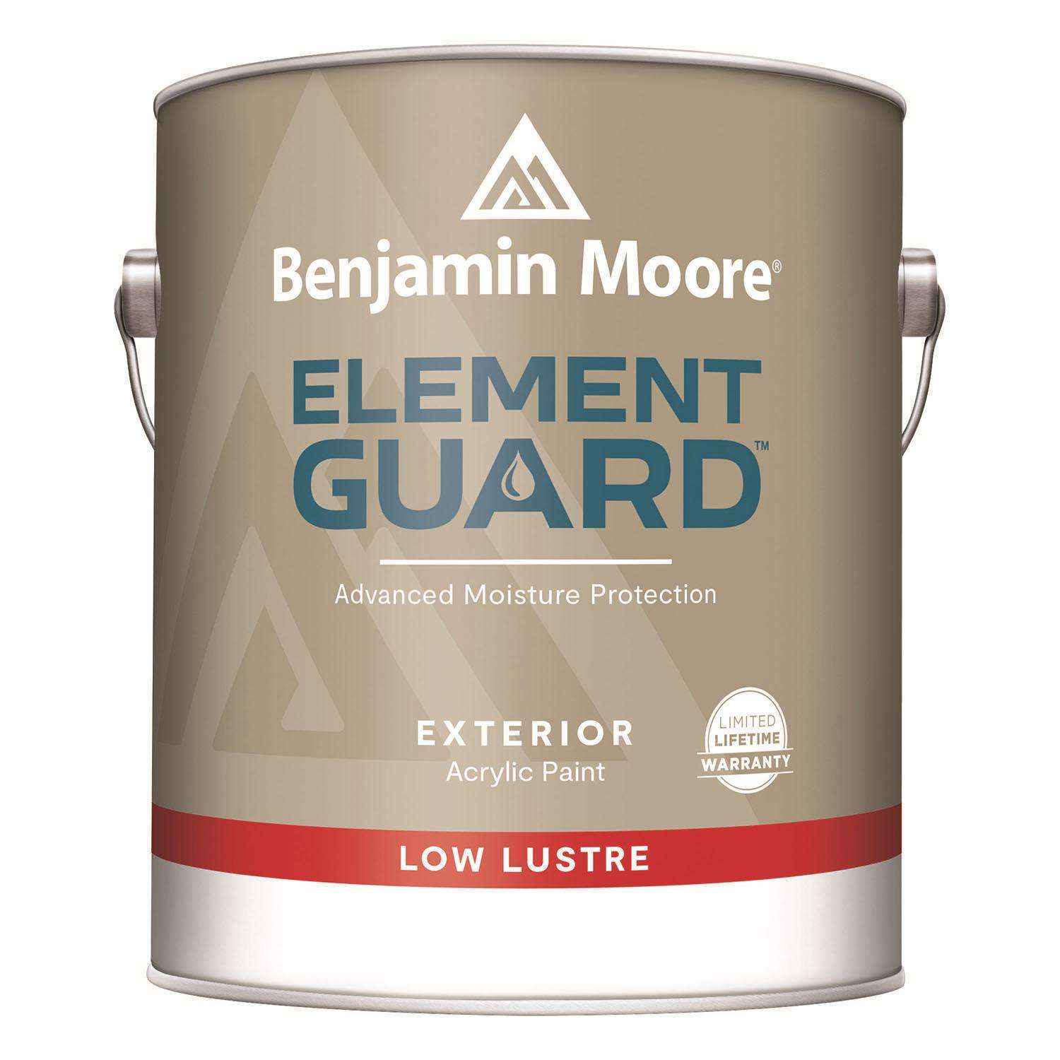 Benjamin Moore Element Guard Low Luster White Paint Exterior 1 gal ...