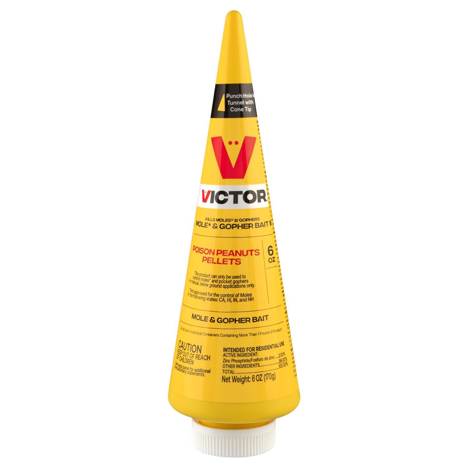 Victor Toxic Poison Peanuts Pellets For Gophers and Moles 6 oz Mfr ...