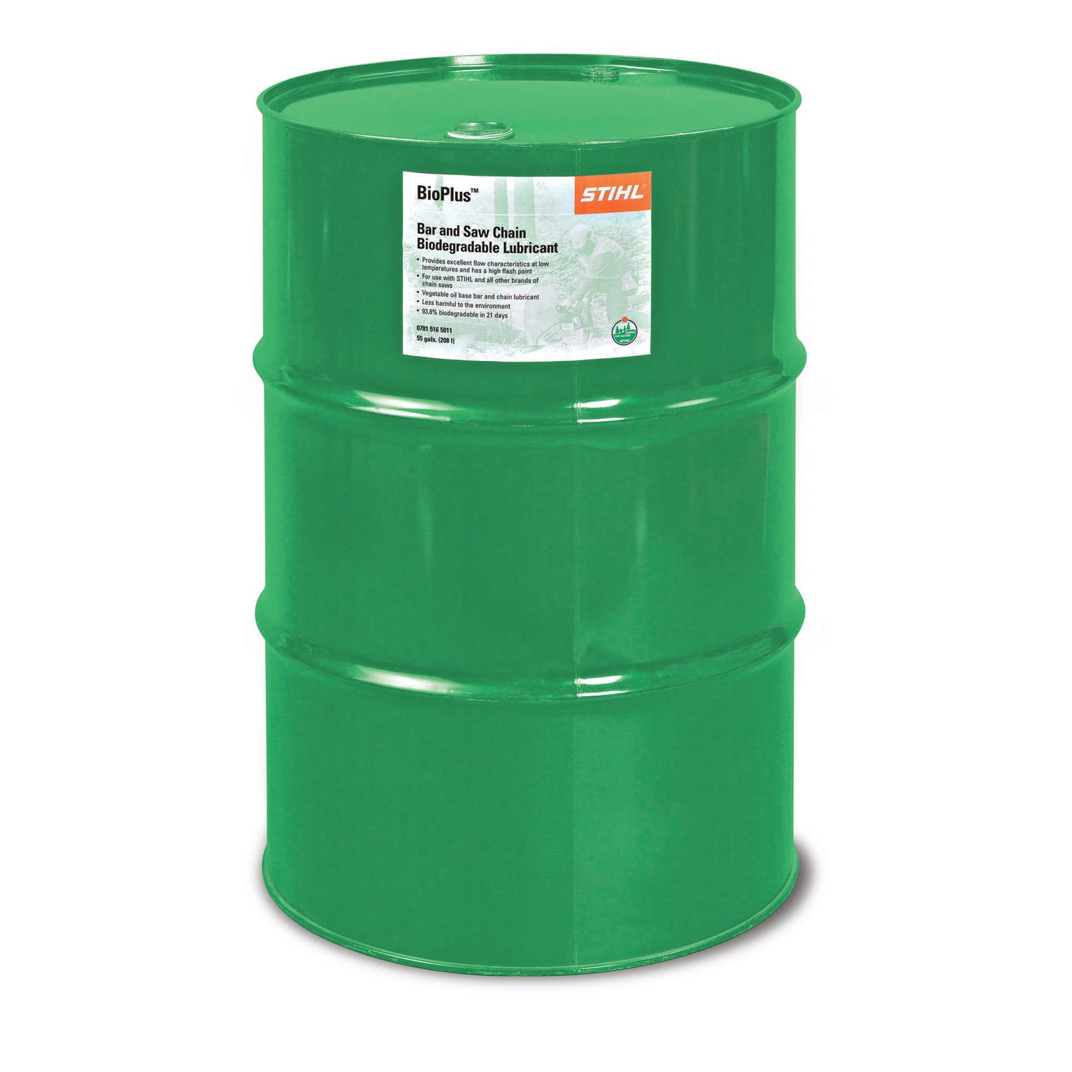 STIHL BioPlus Bar and Chain Oil 55 gal 1 pk Mfr# 07815165011 - Ace Hardware