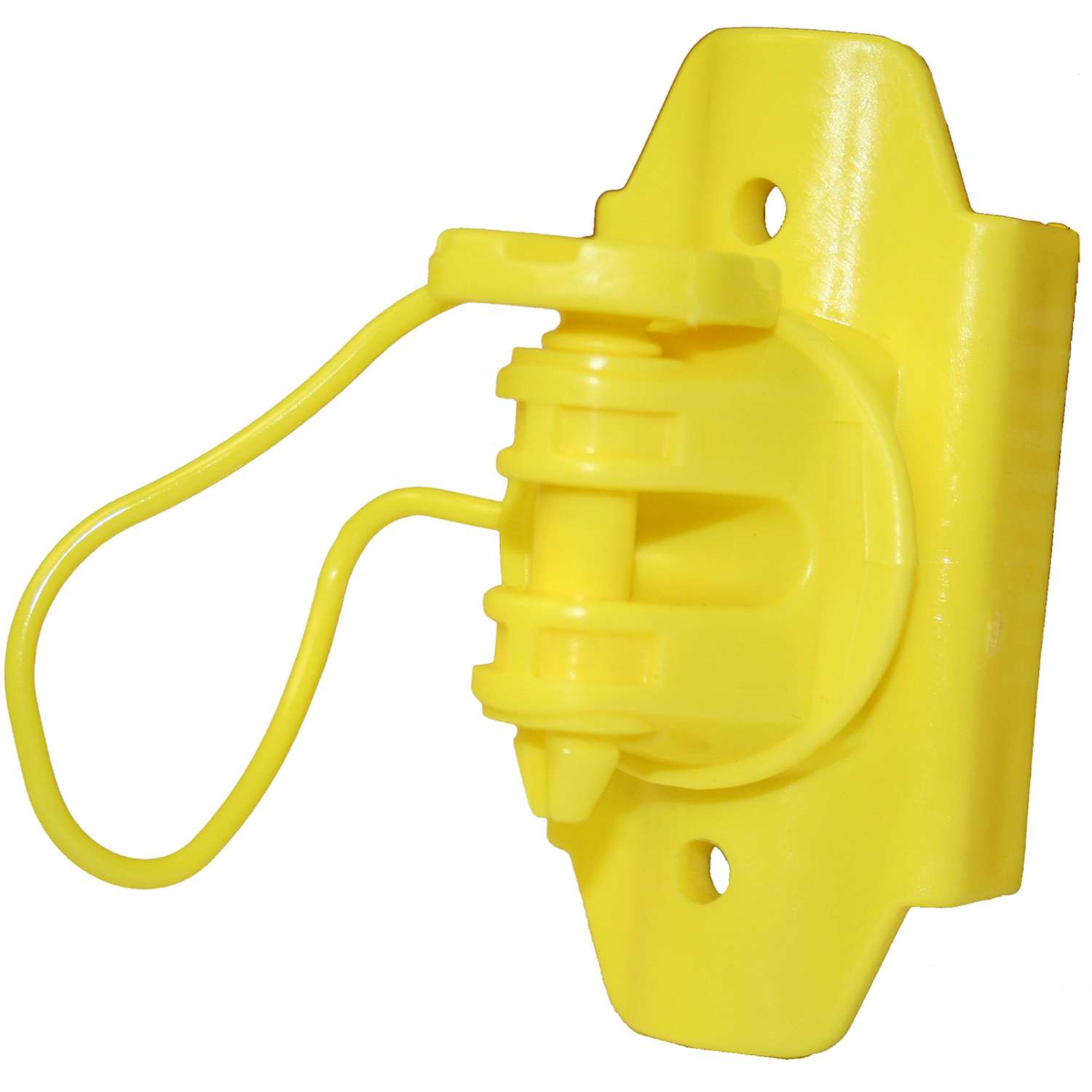 Parmak T-Post Pinlock Insulator Yellow - Ace Hardware