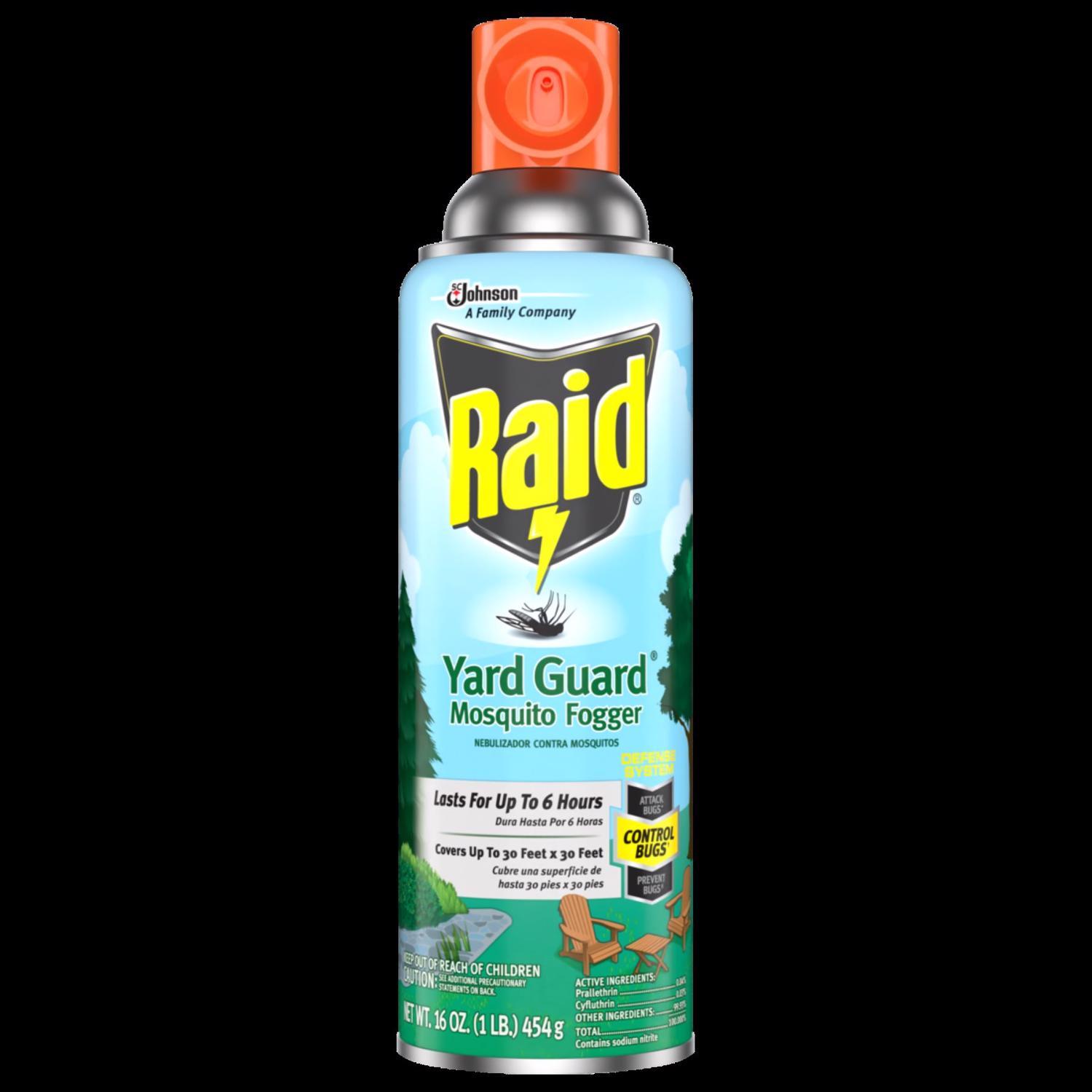 Raid Yard Guard Insect Killer Aerosol 16 oz Mfr# 01601 - Ace Hardware