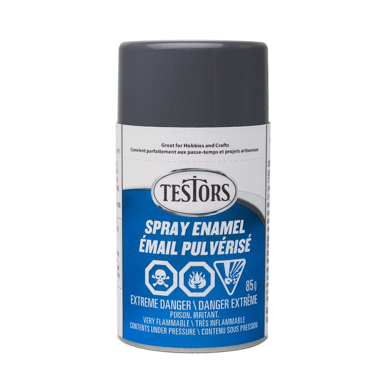 Testors Metallic Graphite Gray Spray Paint 3 oz - Ace Hardware