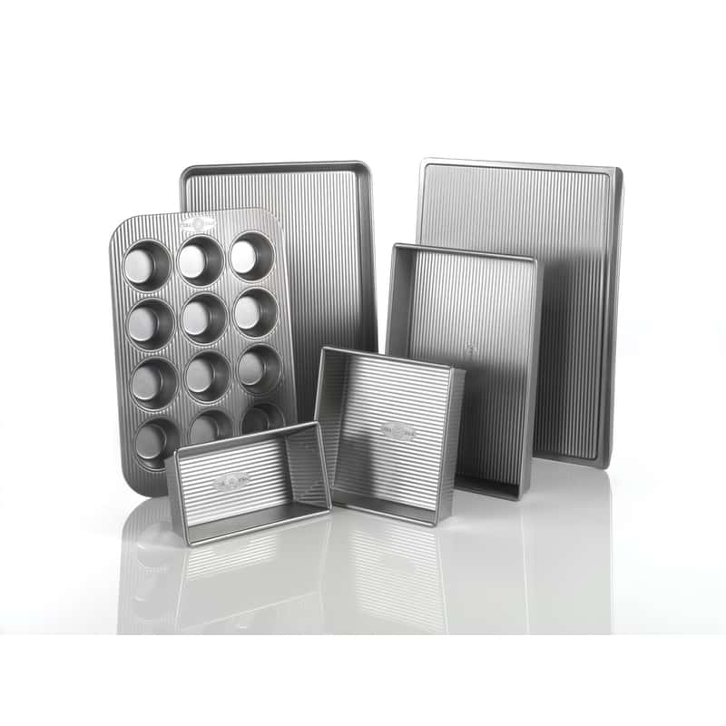 USA Pan 14 in. W X 19 in. L Bake Set Silver 6 pk - Ace Hardware