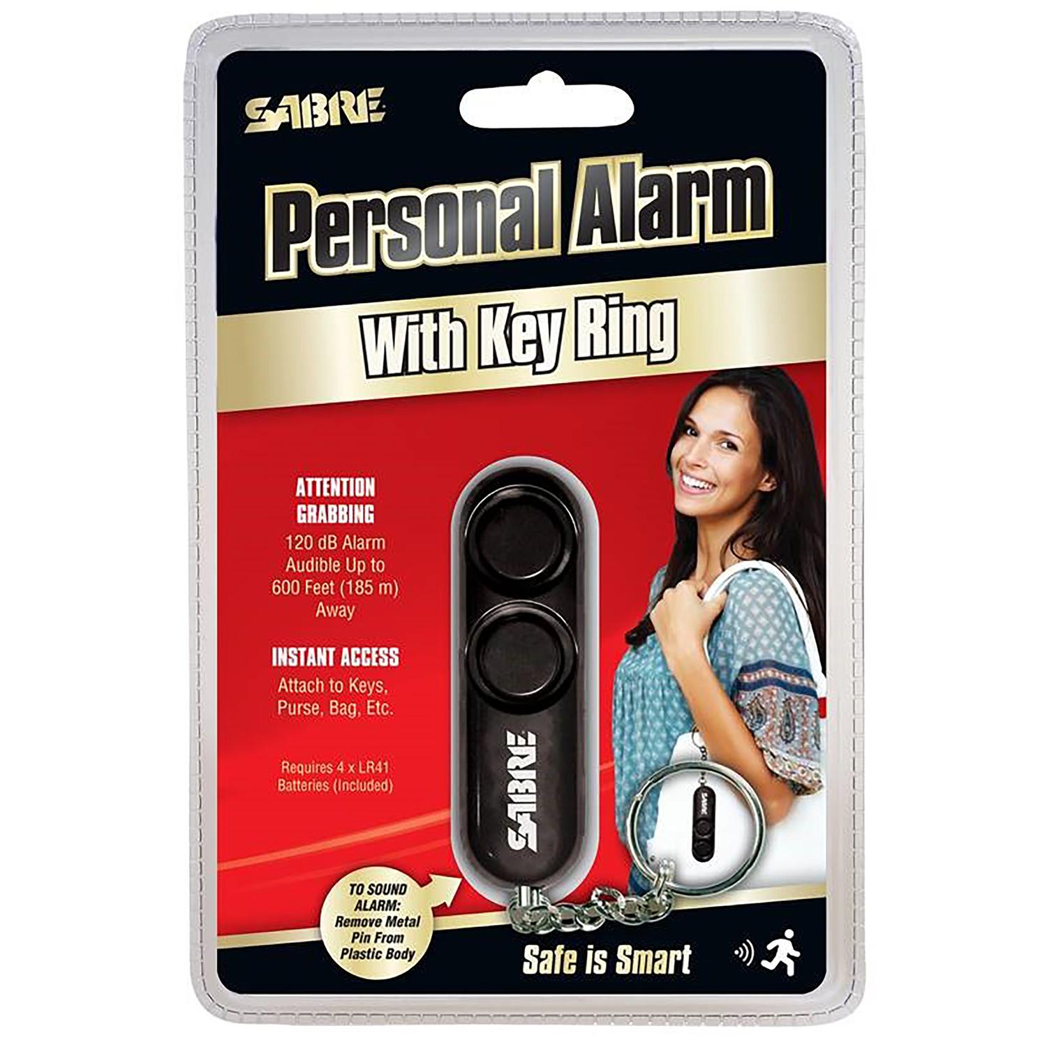 Sabre Black Plastic Personal Security Alarm Mfr# PA-01 - Ace Hardware