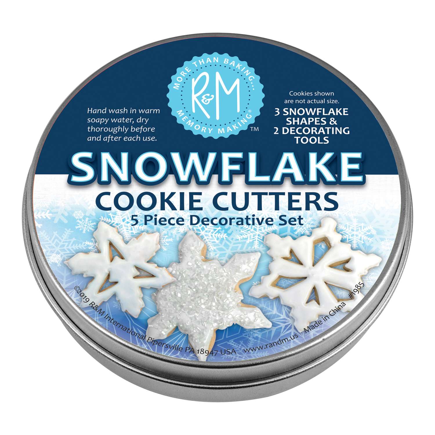 R&M International Corp Cookie Cutter Set Silver 5 pc - Ace Hardware