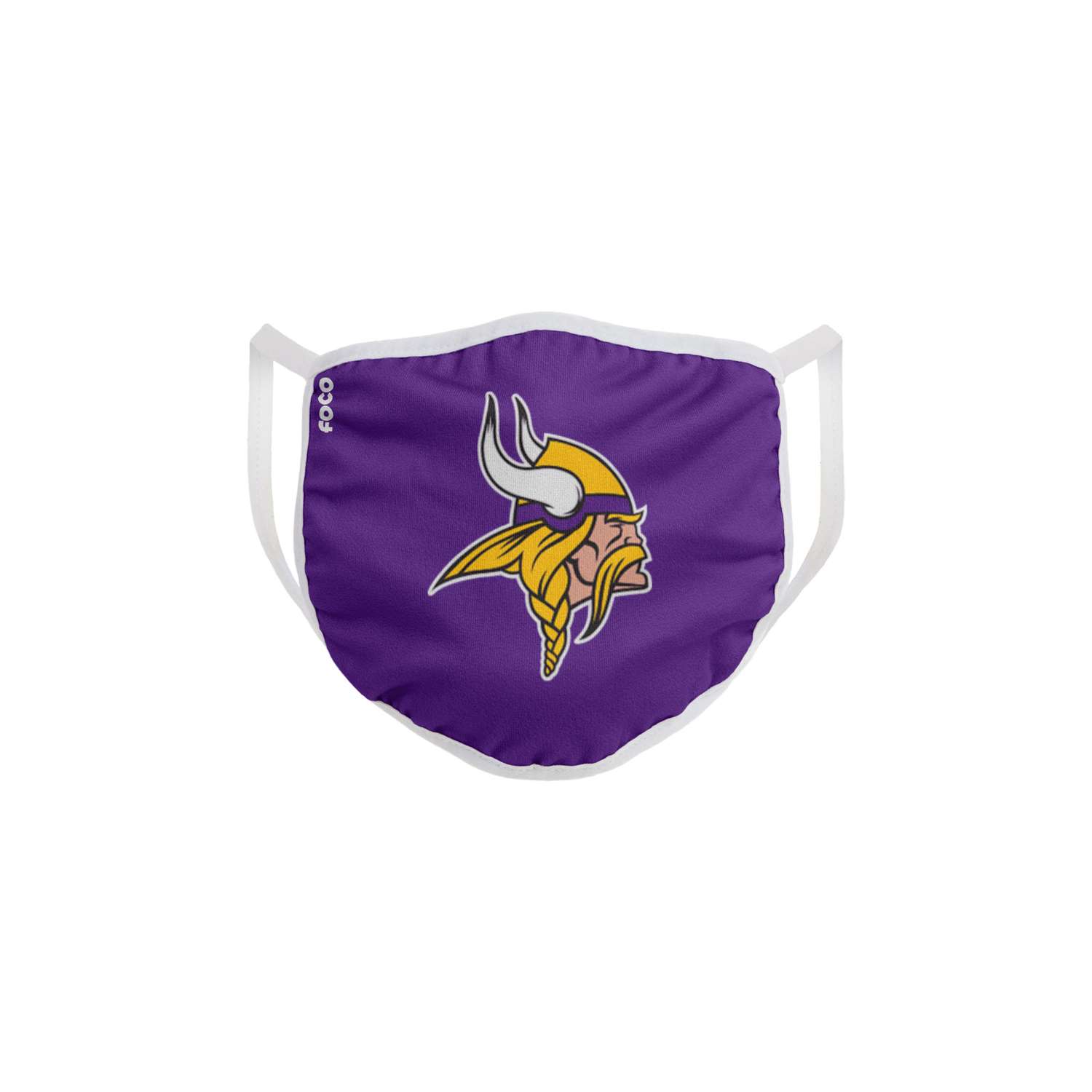 FOCO Household Multi-Purpose Minnesota Vikings Face Mask Multicolored 1 ...