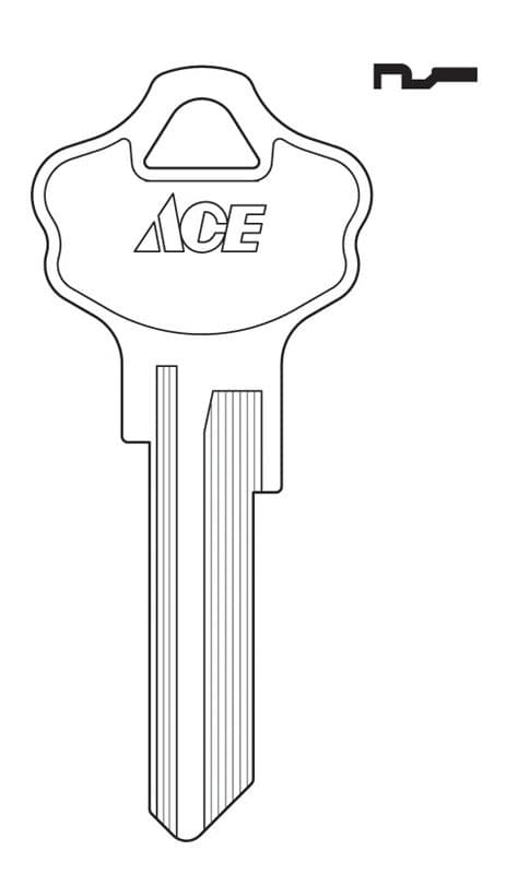 Ace House Key Blank Single For Kwikset Locks - Ace Hardware