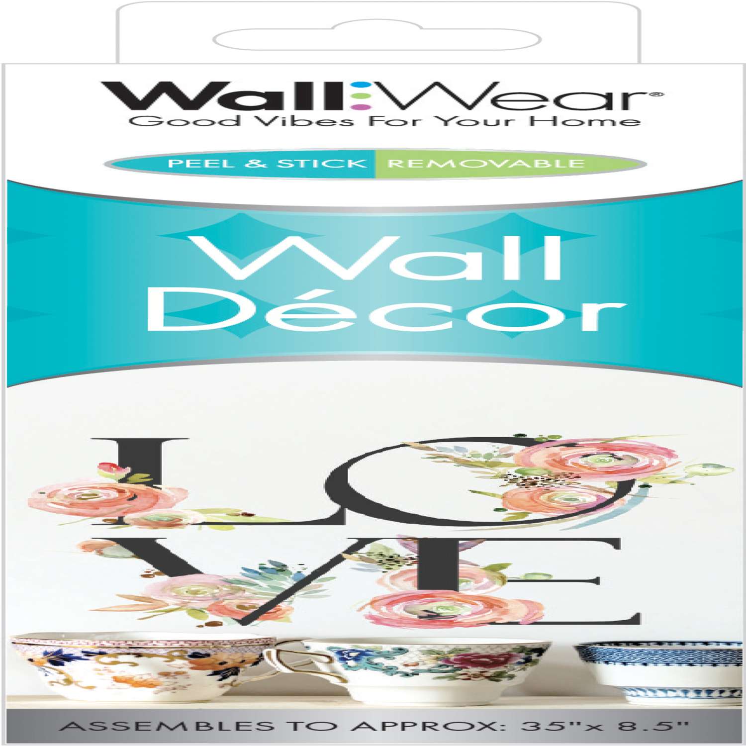 WallWear 1.5 in. H X 9.25 in. L Vinyl Wall Decor Mfr# BX022836 - Ace ...