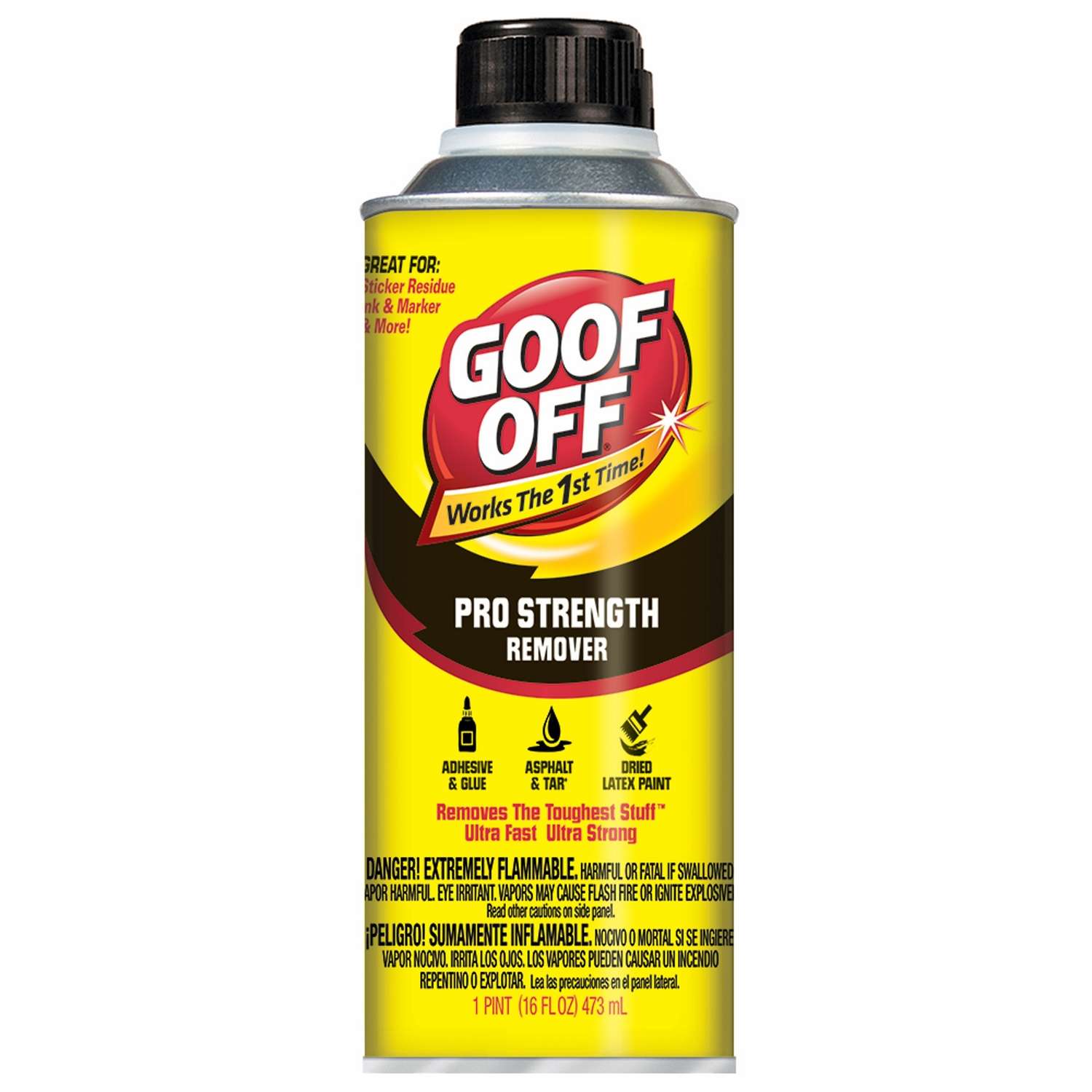 Goof Off Pro Strength All Purpose Remover 1 pt - Ace Hardware