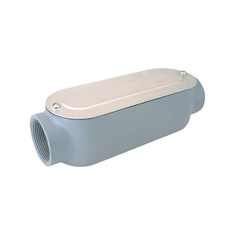 Sigma Engineered Solutions 1 in. D Die-Cast Aluminum Conduit Body For ...