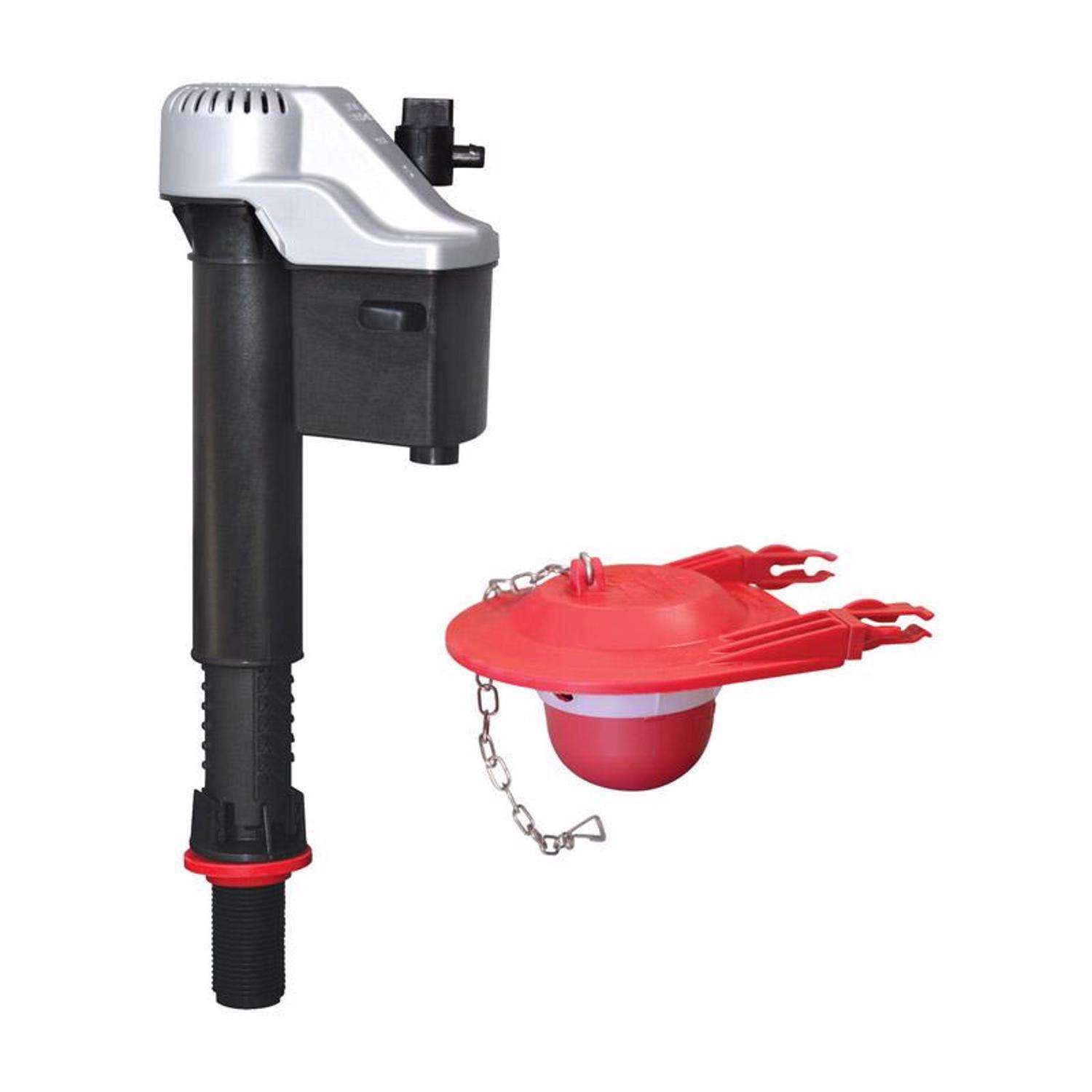 Korky QuietFILL Platinum Large 3 inch Flapper Fill Valve And Flapper ...
