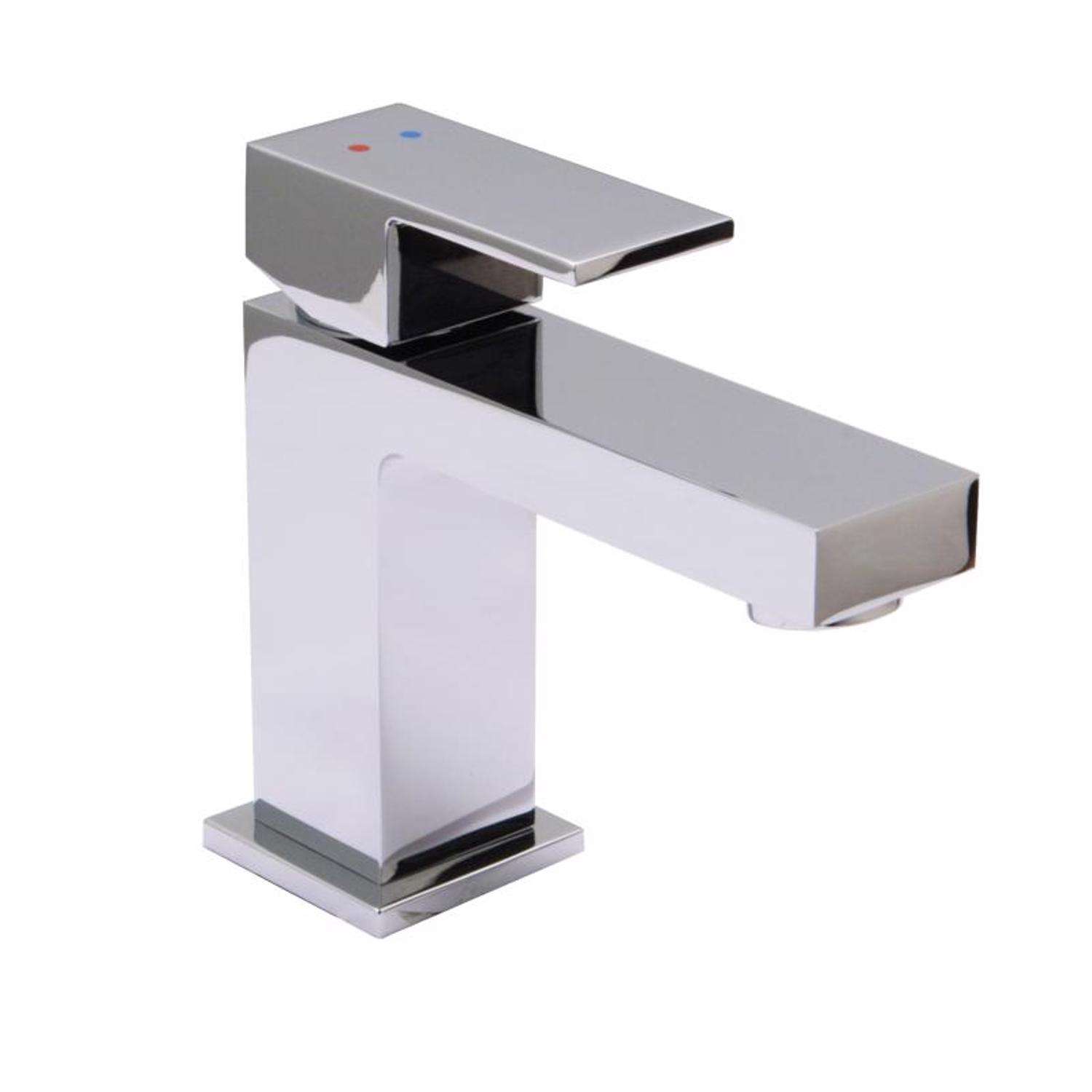 Huntington Brass Razo Chrome Single-Handle Bathroom Sink Faucet 4 in ...