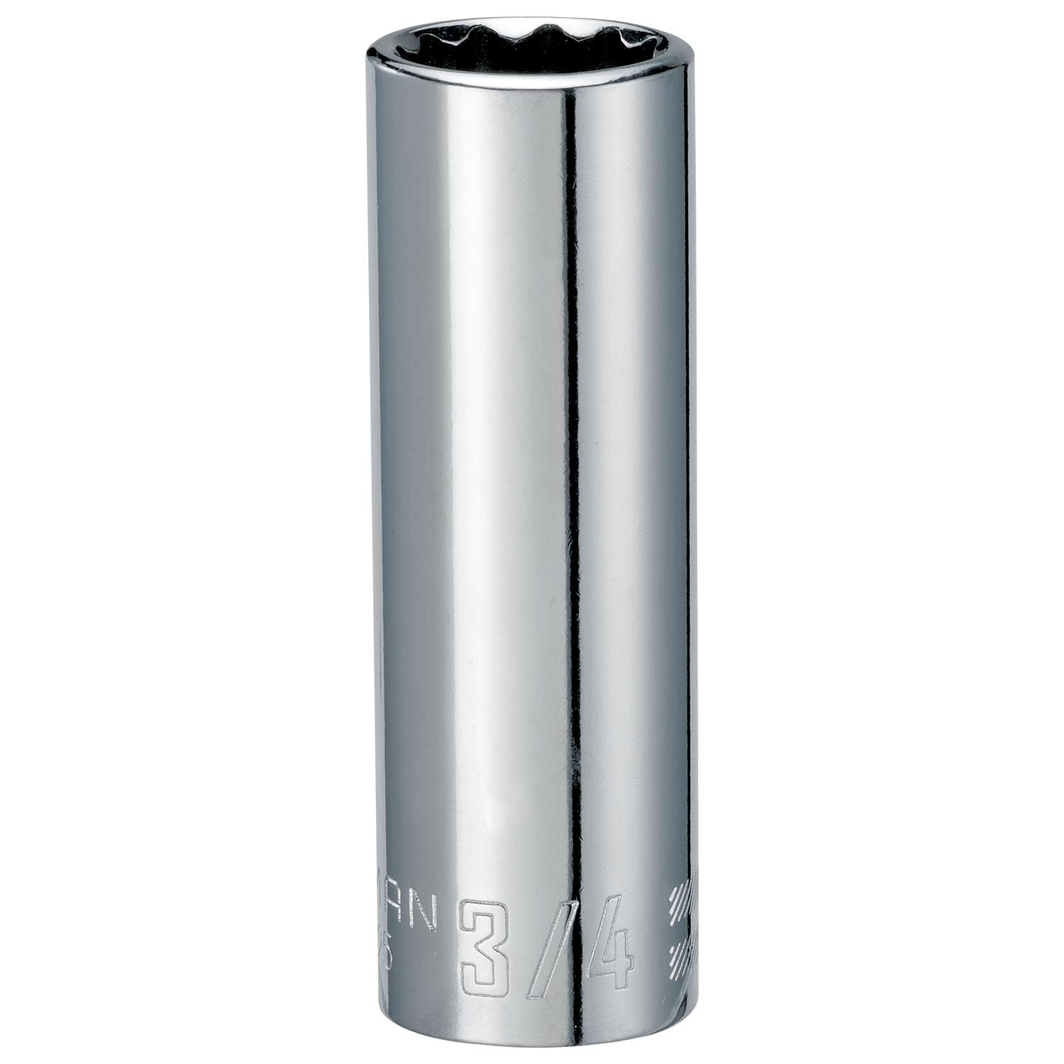 Craftsman 3/4 in. X 1/2 in. drive SAE 12 Point Deep Deep Socket 1 pc ...