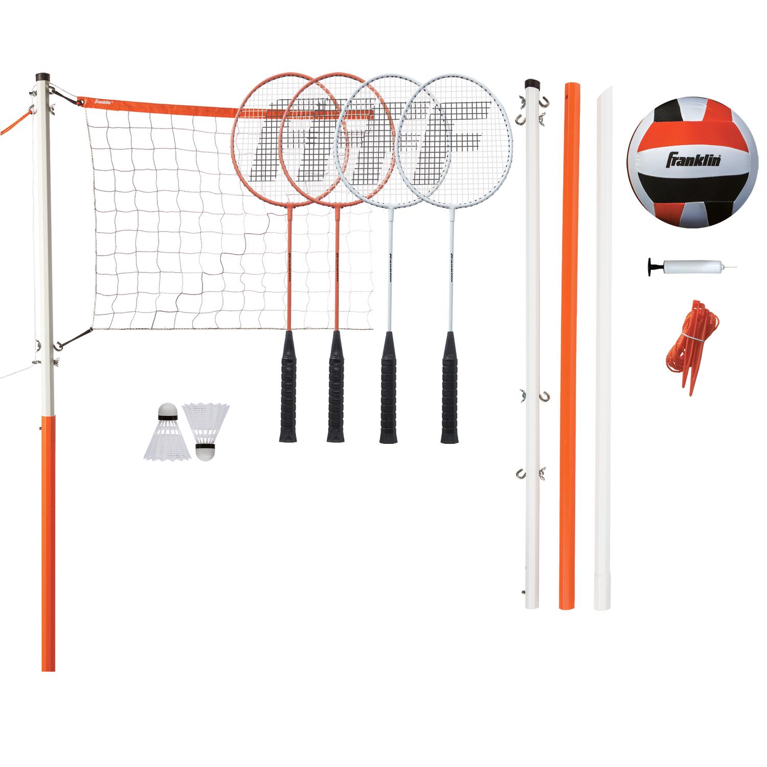 Franklin Starter Volleyball/Badminton Combo Set – Sansujyuku