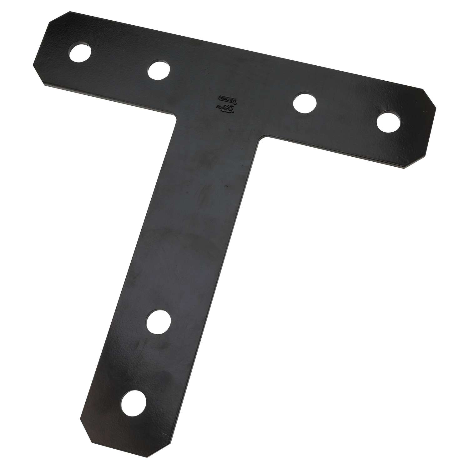National Hardware 12 in. H X 12 in. W X 0.188 in. D Black Steel Flat ...