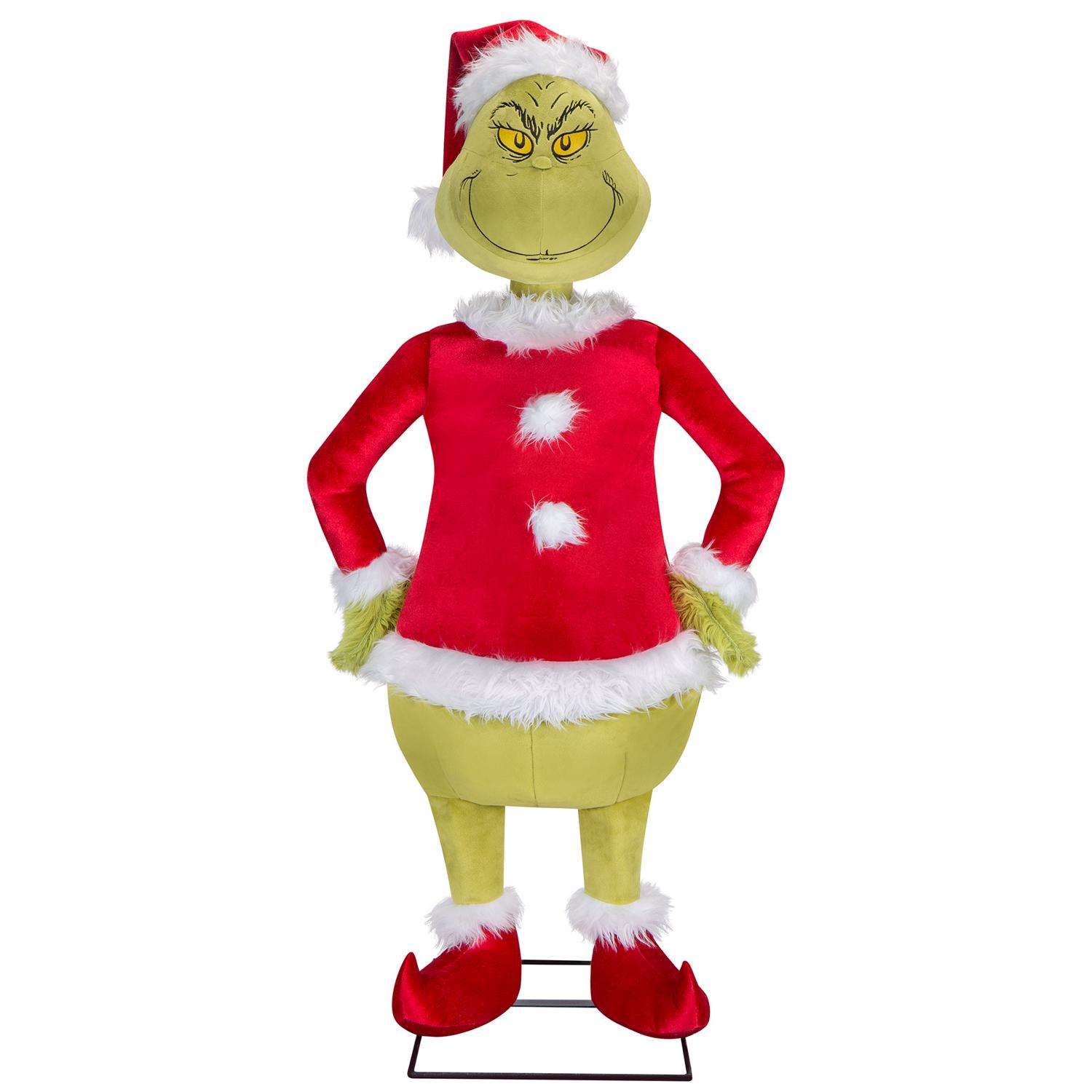Dr. Seuss Multicolored Grinch Animated Decor 48 in. Mfr# 118655 - Ace ...